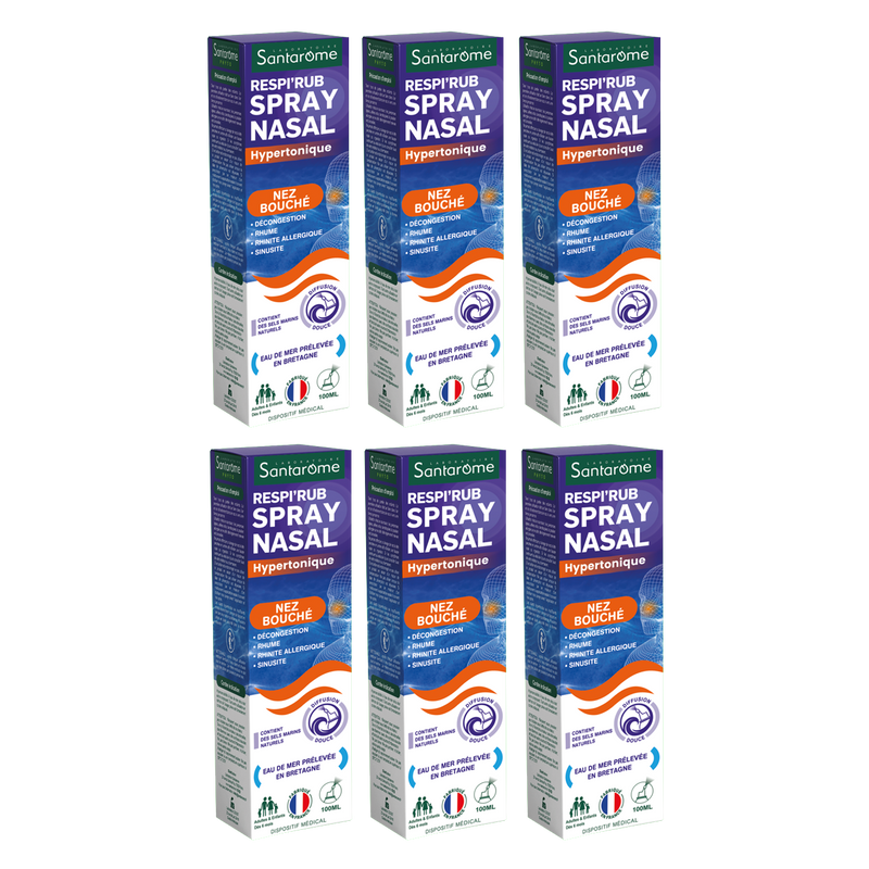 Buy Respi'Rub Hypertonic Nasal Spray I Made in France | Santarome